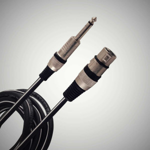 Beta Gold 6.35 TO XLR Female Mic Lead 2 Mtr Cable MONO ( BLACK) Price ...