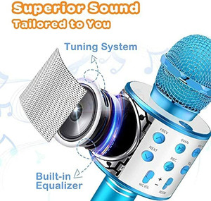 MOHANKHEDA WS-858 Toy Mic for Girls Karaoke Microphone for Kid Toys Age ...