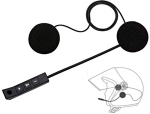 MIKANIX Universal Wireless Helmet Bluetooth,Microphone, Earphone with ...