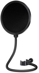 Mocking Bird Professional Microphone Pop Filter Shield for Blue Yeti ...