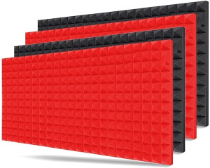 IMAGINEA Acoustic Foam 6x3ft Sheet Soundproof Panels for Wall Room ...