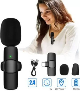 TECHex K8 Wireless PLUG AND PLAY MIC Type-C & Lightning Connector MIC ...