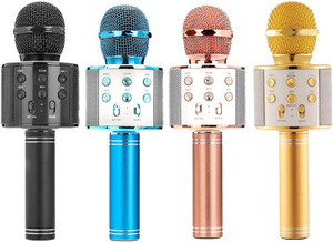 Buy TECHMAZE Advance Handheld Wireless Singing Mike Multi Function ...