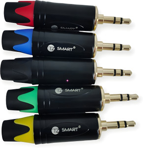 TZ SMART 3.5mm Aux Connector Headphone Jack, 3 POLE, Metal Audio jack ...