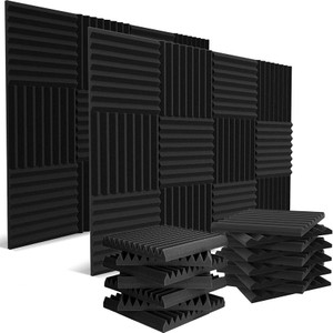 Urban Infotech Wall Noise Reducer Echo Blocker Acoustic Foam Tiles for ...