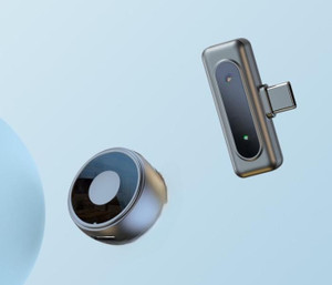 Foxne Point Magnetic Wireless Mic for Mobile, Camera, Microphone ...