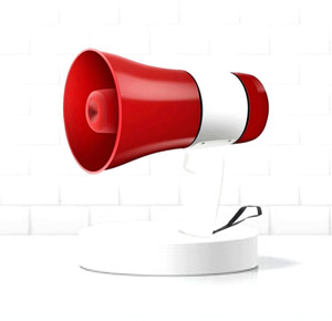 FRONY Handheld Megaphone with Loud Speaker USB Memory Card Record Play ...