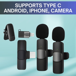 Clairbell K9 Dual (Wireless Microphone) Plug & Collar Mic for Live ...