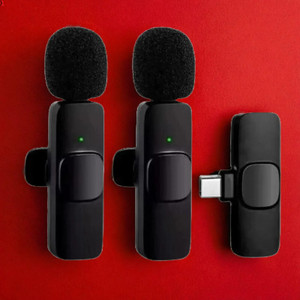 Shamsa A867 K9 Dual Wireless Mic Noise Cancellation for All iPhone And ...