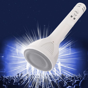 Acesquare Wireless Mic For Singing (White) Microphone - Acesquare ...