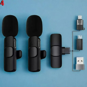 Sagaft A387 K9 Dual Wireless Mic Noise Cancellation for All iPhone And ...