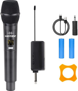 KH Wireless Microphone,Handheld mic System 6.35mm Jack, 30-50 Meter ...