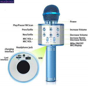 Bygaura J456 ADVANCE(WS858) HandheldSpeaker&Mic Color may vary (Pack of ...