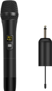 KH Wireless Microphone, UHF Metal Dynamic Handheld Karaoke Mic ...