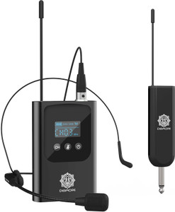 Digimore D-345S UHF Wireless Headset Mic |5Hrs Battery|160ft Range| For ...