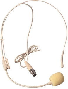 KH Professional Hands Free Headset/Headworn Microphone - 3 Pin Mini XLR ...