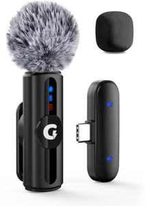 Grenaro Wireless Mic, Cancellation Mic for YouTube, Vlogging, Recording ...