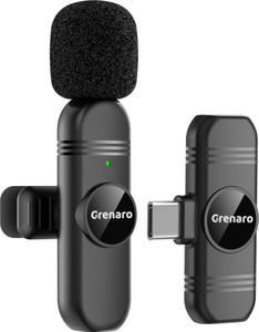 Grenaro Wireless Mic for Youtuber, Mike For Vlogging, Video Recording ...
