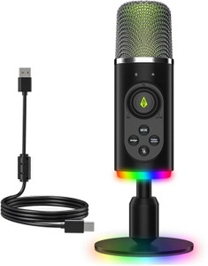 Archer Tech Lab Gaming Mic, USB Podcast mic with Noise Reduction ...