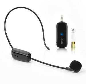 UNIY U19 UHF Wireless Headset Mic | for PA System Live Streamer|160 ...