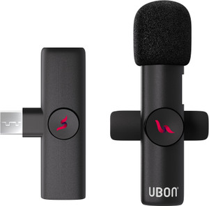Ubon CM-440 Wireless Collar Mic for Type-C Devices Youtuber, Podcast ...