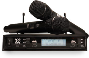 Xtreme Acoustics XAB02B Professional UHF Wireless Handheld Dual Channel ...