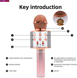 jorugo J2482 MAX(WS858) HandheldSpeaker&Mic Color may vary (Pack of 1 ...