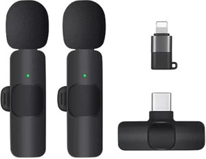 Clairbell KL_526B_K9 Dual Wireless Collar Microphone Mike for Interview ...