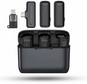 MOBIZAC Professional Wireless Mic with Charging Case Mic for Video ...