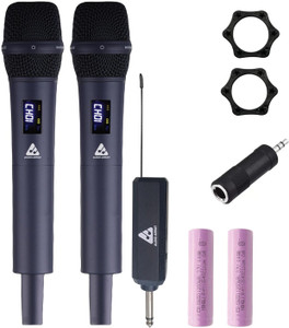 Audio Array AM-W32 UHF Dual Wireless Premium Metal Microphones ...