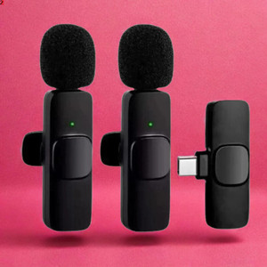 BAYEEN A702 K9 Dual Wireless Mic Noise Cancellation for All iPhone And ...