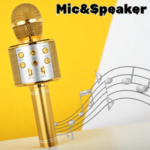 3BAAN X543 Rechargeable Wireless Singing Microphone for Kids and Adults ...