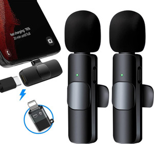 IBS Dual K9 Wireless Collar Mic for All iPhone, iPad,Lightning Devices ...