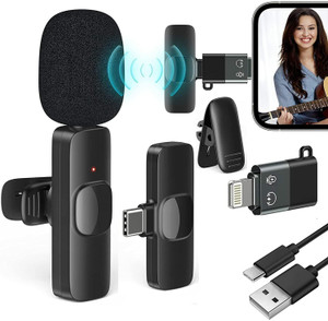 techmount K8 Mic Wireless Microphone for iPhone and Type C Smartphones ...