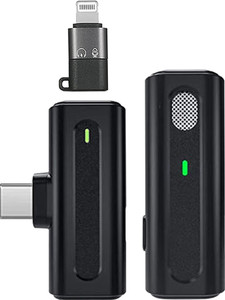 MOOZMOB Wireless Mic for Vlogs Instagram Mic for Video Making for Type ...