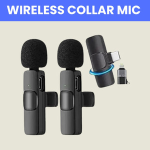 GUGGU K9 Dual (Wireless Microphone) With Bluetooth Mic & Plug for ...