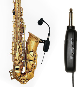 Xtreme Acoustics XAWLSAX01 UHF Wireless Saxophone Condenser Microphone ...