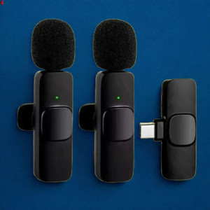 Nilesawar A390 K9 Dual Wireless Mic Noise Cancellation for All iPhone ...