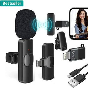 MOBIZAC Professional Grade Wireless Mic for Video Making Voice ...