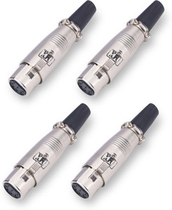 MX 7 Pin Mic Extension Female Connector XLR MX1886 (Pack of 4 ...