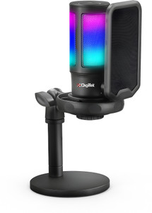 DIGITEK DM 301 RGB Gaming USB Condenser Mic for PC, PS5, PS4, Mac ...