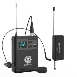 Digimore D-341S UHF Wireless Headset Mic | Mini XLR Mic |160ft Range ...