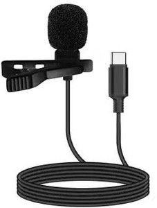 RENTOOR Collar Mic Clip Type C Mobile Phone Cell Smart Phone Record ...