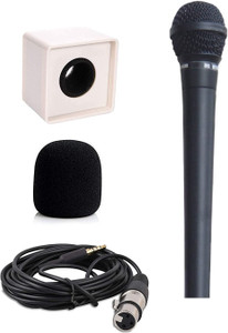 GiftNow Reporter Mic Dynamic Vocal Wired Microphone with Clear Voice ...