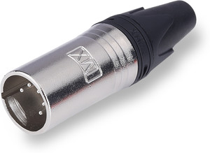 MX 5 Pin Mic Male Connector XLR MC3MXX- (MX2973A,Pack of 2) Microphone ...