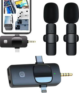 WRADER Dual Microphones for Vlogs Instagram Reels Podcast ASMR ...