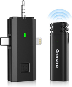 Grenaro Mic For Youtube, 3 in 1 Wireless Mic for Camera Plug, Mike For ...