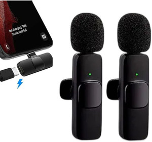 WALLPAY Dual Wireless Mic for Android Smartphones Type C Compatible ...