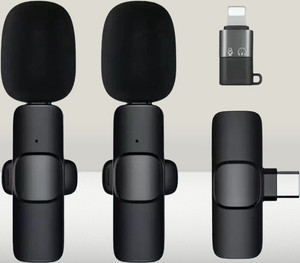 3BAAN R435 K9 Bluetooth Interview/Vlogging Professional Mic Black (Pack ...