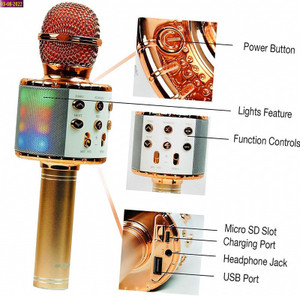 Bygaura J1240 MAX(WS858) HandheldSpeaker&Mic Color may vary (Pack of 1 ...